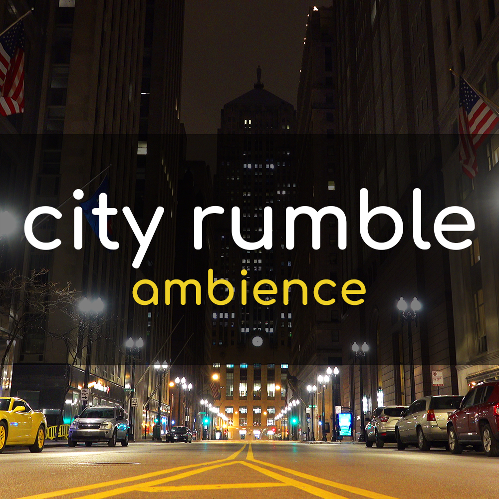 Surround Sound City Ambience Sound Effects - Diffuse City 2 - Collected Transients
